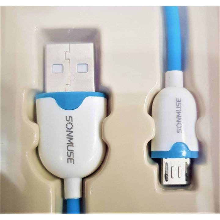 SONMUSE U100 USB to Micro USB Spring Loaded Cable High Quality and Fast ...