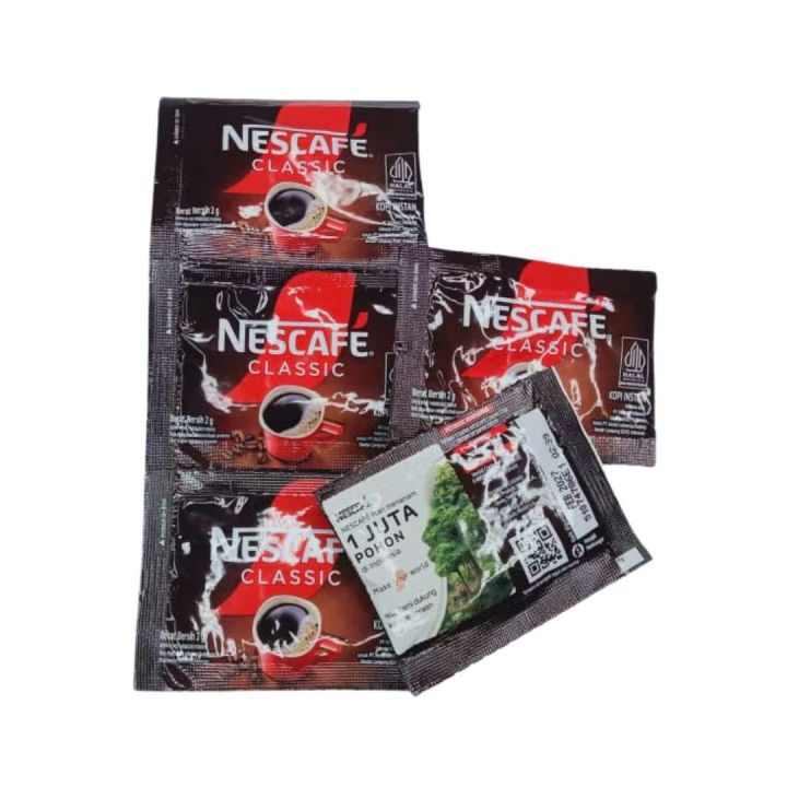 Coffee Sachet Classic 2g | Pack of 6, 15, 30, 60 Sachets | Made in ...