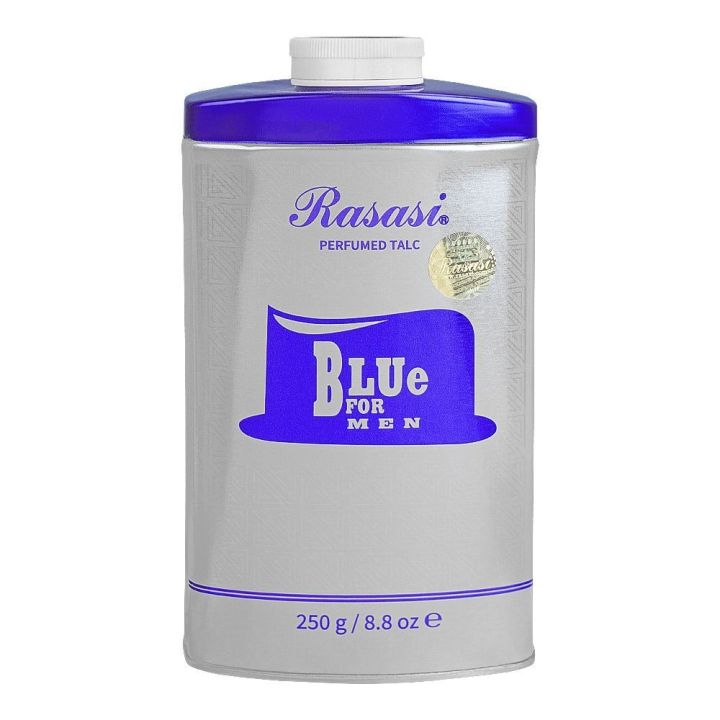 Rasasi Blue for Men Perfumed Talcum Powder - 250g | Daraz.pk