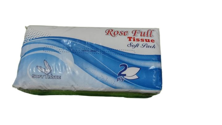 RoseFull Silky Soft Tissue (2-ply, 550 Sheets) | Daraz.pk