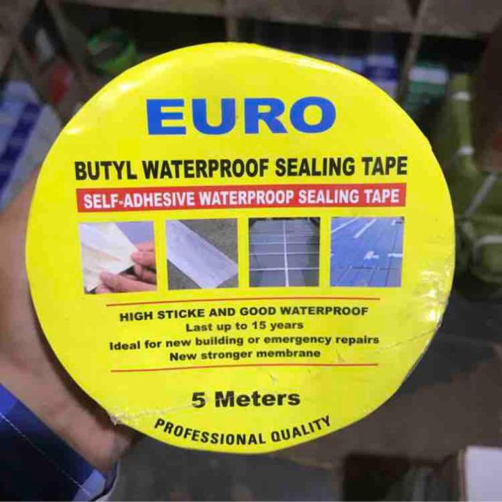 Water proofing adhesive tape / Euro tape 5meters | Daraz.pk