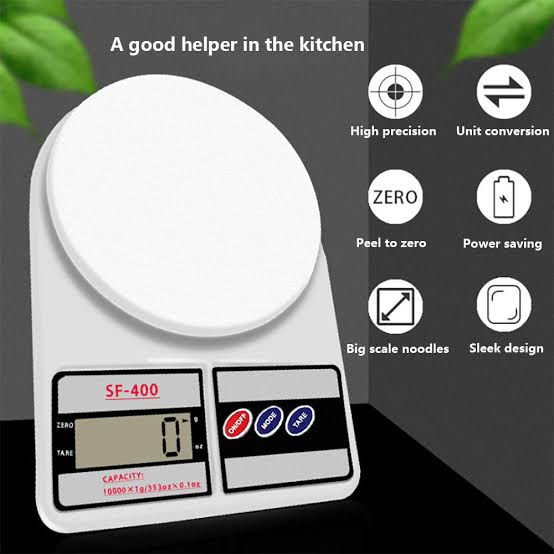 10kg Digital Kitchen Weight Scale | Best Food Scale for Cooking, Baking ...