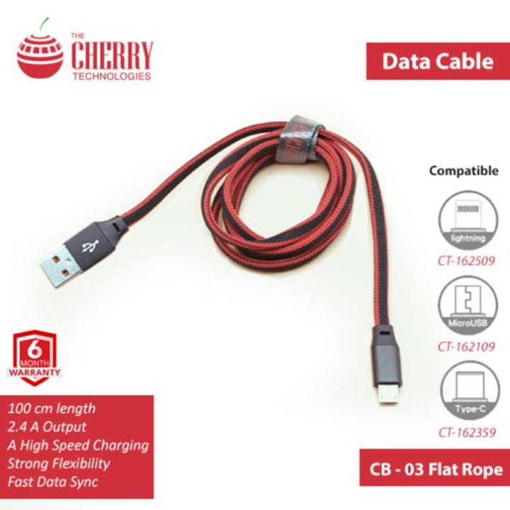 Fast charging android DATA CABLE FLAT ROPE SERIES non-breakable ,micro ...