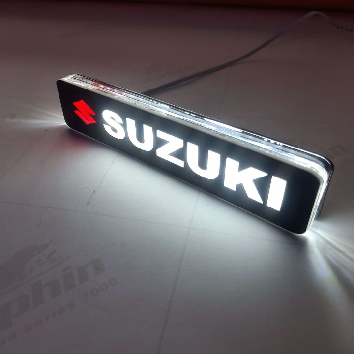 FRONT SHOCK MONOGRAM SUZUKI LED GLOWING LIGHTS STYLISH LOOKS | Daraz.pk