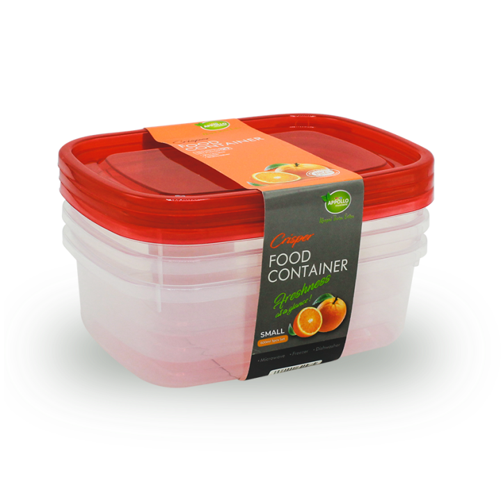 Appollo Crisper Food Container Small - (600ml) | Daraz.pk