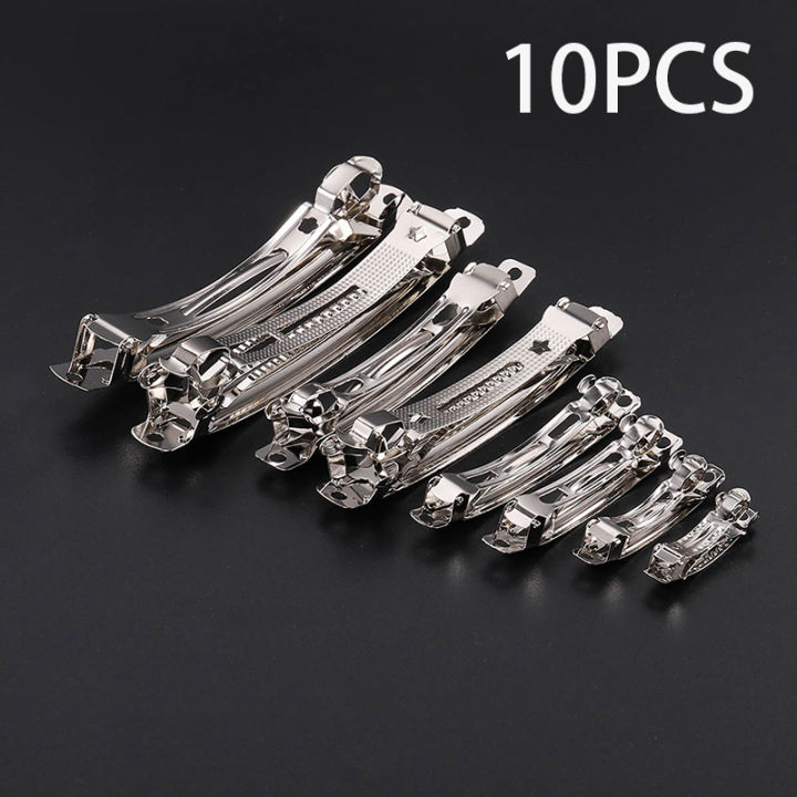 10PCS High Quality Metal Spring Hair Clip Barrettes For DIY Handmade ...