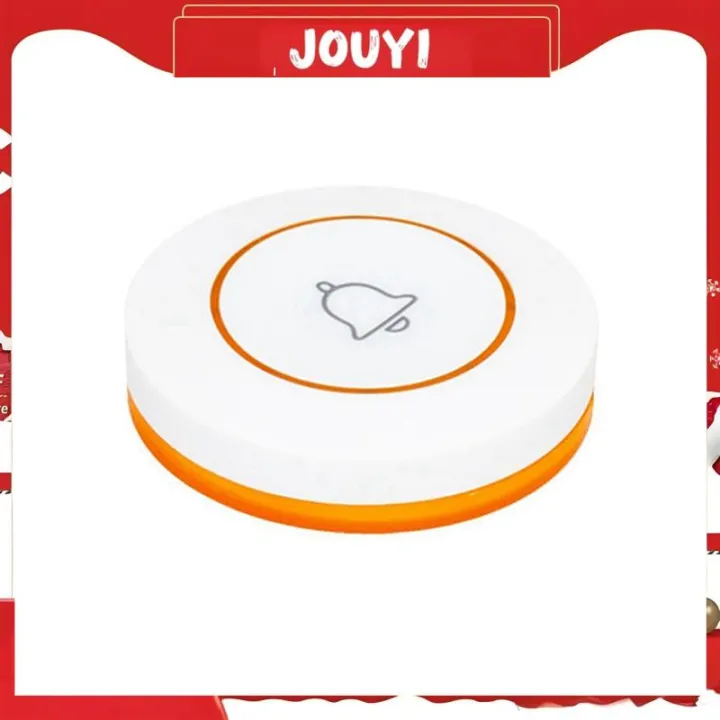 Call Button Restaurant Pager 433MHz Wireless Doorbell Button Orange ...