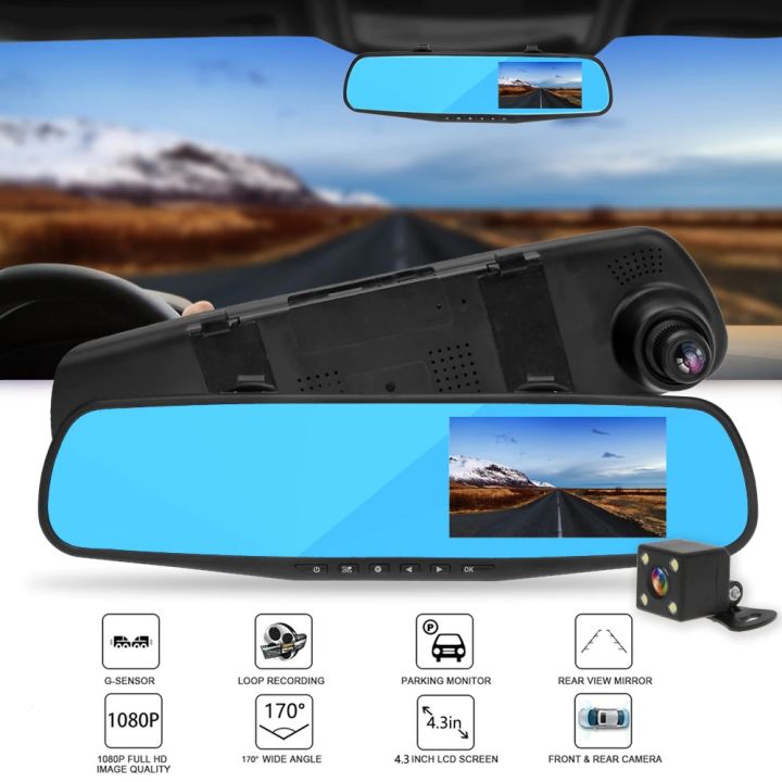Quality Product Car Dash Cams LCD Display Car DVR Camera Ultra-Wide ...