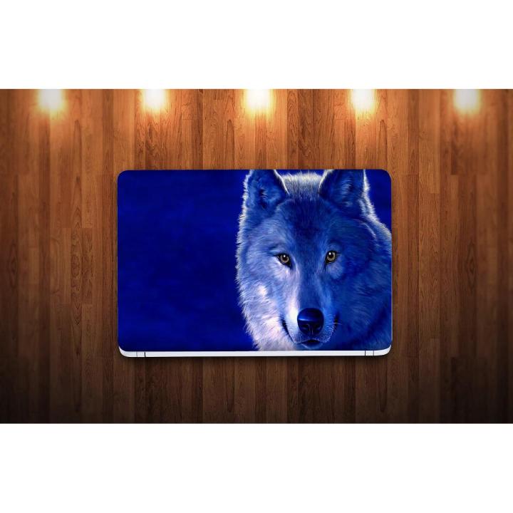 Wallpaper download Wolf laptop vinyl skin 12 13 14 15 15.6 inch for all ...
