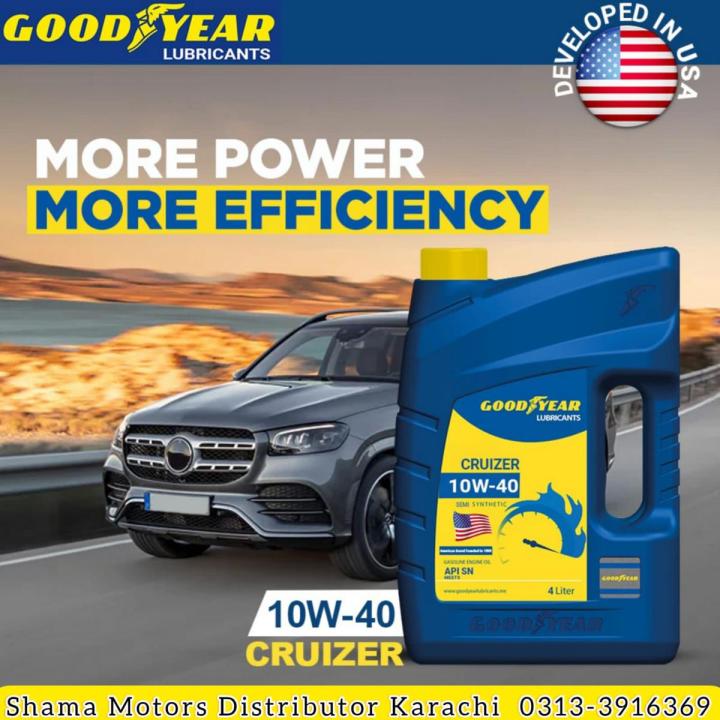 GoodYear Engine Oil 10W40 Cruizer 04 litre | Daraz.pk