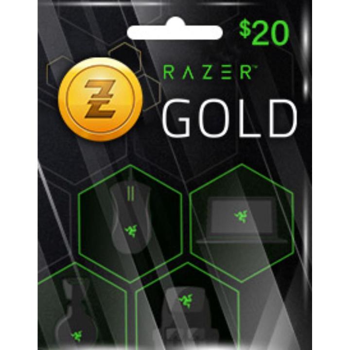 Razer Gold USA $20.00 Card - Digital code | Daraz.pk