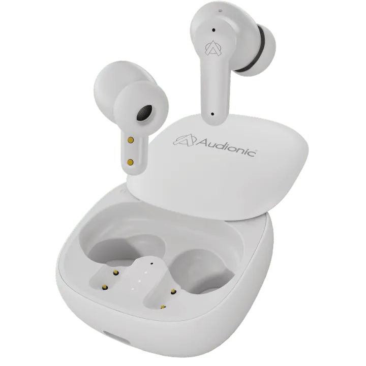 Audionic Airbud 550 Quad MIC ENC Earbuds | Gaming Mode | IPx4 Water ...