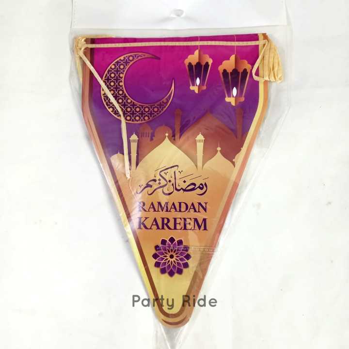 Ramadan Kareem banner For Ramadan decorations - Ramadan flags banner ...