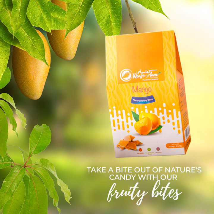 Khaso Aam Mango Langra Flavor 100 Gm, 100% Natural Dried Mango Fruit ...