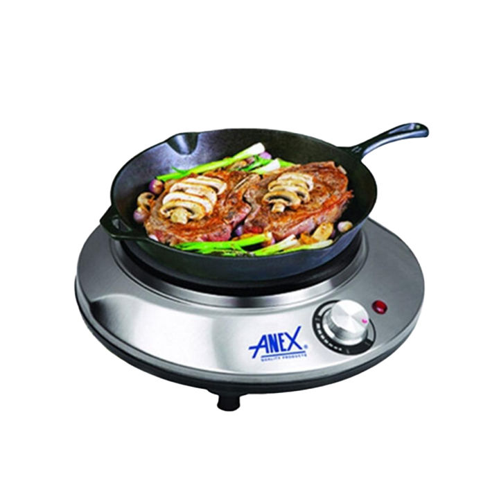 Anex Deluxe Hot Plate AG-2061-65 Electric Stove - 1500 Watts Hotplate ...