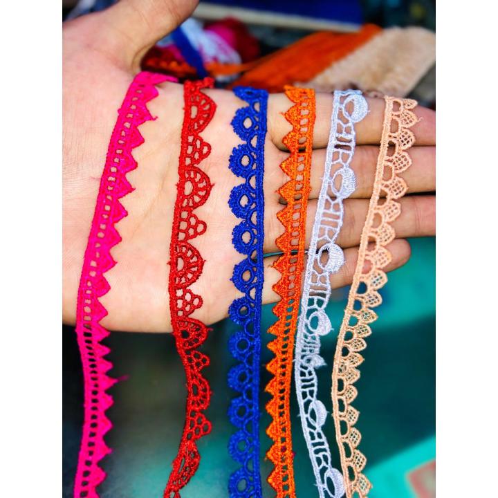 Shuttle lace for cloth new desine 14 yard/ guz - lace for cloth/ Small ...