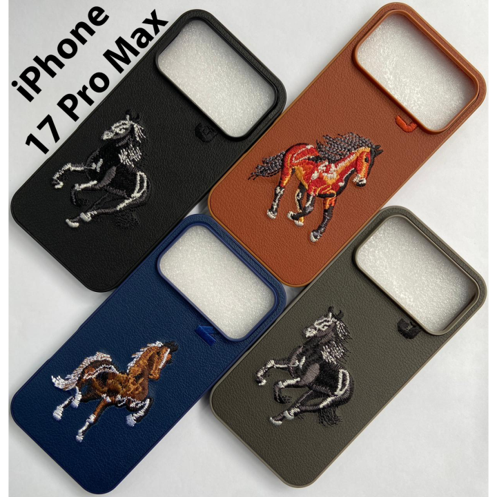 iPhone 17 Pro Max – Santa Barbara Polo Embroidered Faux Leather Rexine ...