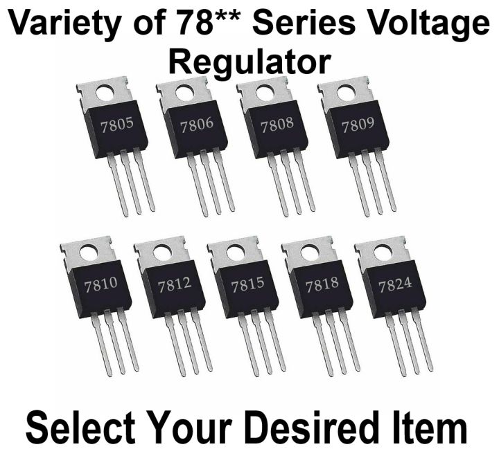 All Type of 78XX Series Liner Voltage Regulator 78L05 78L05 SMD 7805 7806 7808 7809 7812 7815 ...