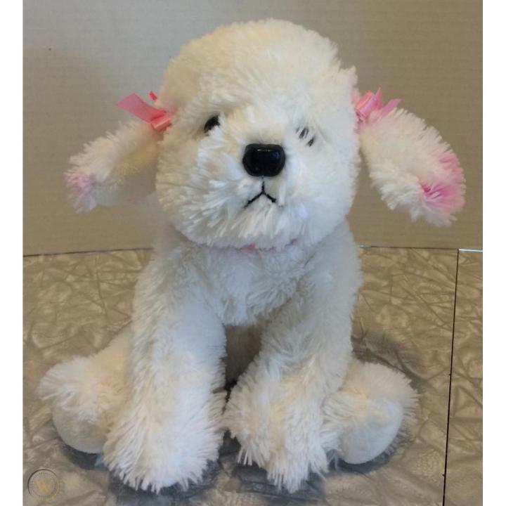 Russ Muffin White Dog 8" Plush Stuffed Animal Puppy Imported Toy | Daraz.pk