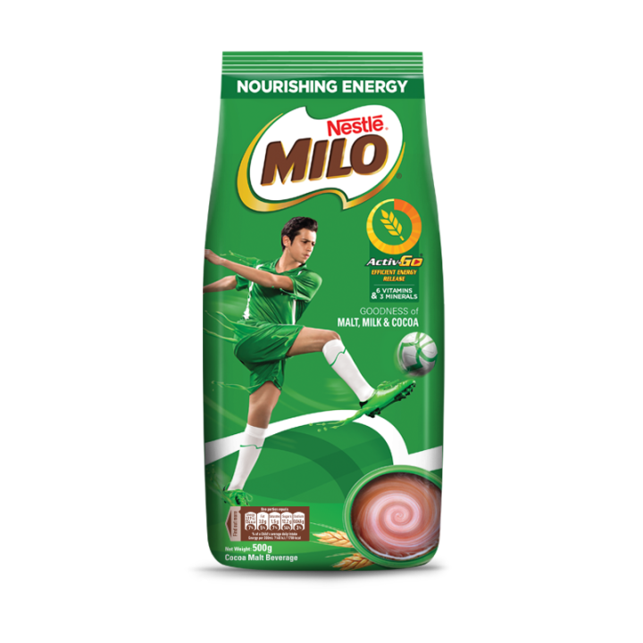 Alfatah Mall - NESTLE MILO POWDER ACTIVE-GO POUCH 500 GM-AFP-000291879 ...