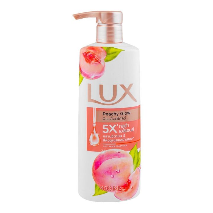 LUX PEACH GLOW FRAGRANCE BODY WASH 450ML | Daraz.pk