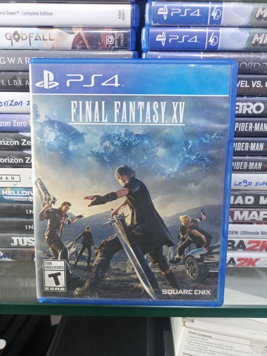 Playstation 4 dvd Final fantasy 15 PS4 Game Final fantasy xv , ps4 cd ...