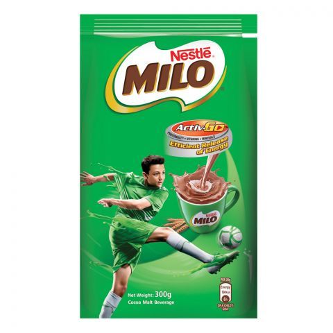 Milo Powder, Pouch, 300g (Philippines) | Daraz.pk