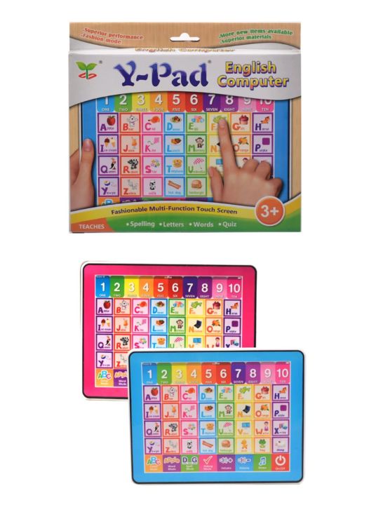 Y-Pad Baby Kids Touch Screen Learning English Machine Tablet Early ...