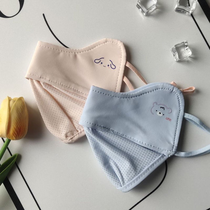 Children's masks, spring and summer ice silk sunscreen masks, boys and ...