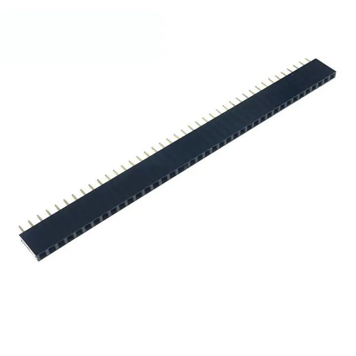 10pcs 40Pin 2.54mm 40p Single Row Straight Female Pin Header | Daraz.pk