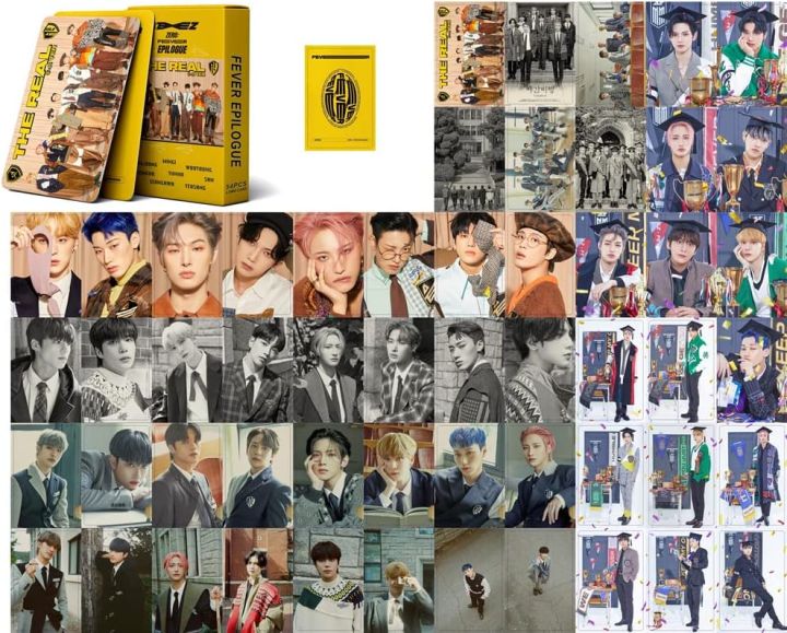 Ateez Photocards 54 pcs Ateez Group Photo Cards Ateez ZERO: EPILOGUE ...
