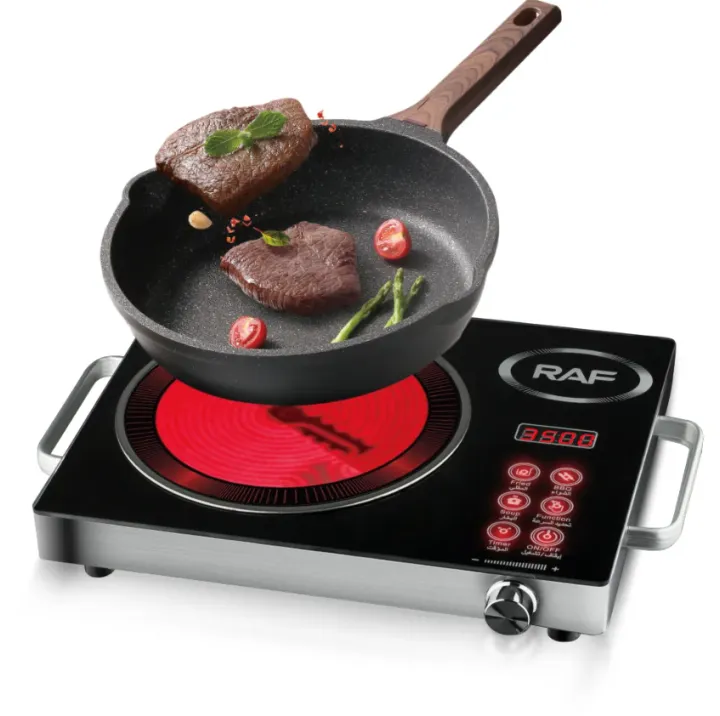 2200W Electric Infrared Ceramic Cooker - Touch Operated Induction Hot ...