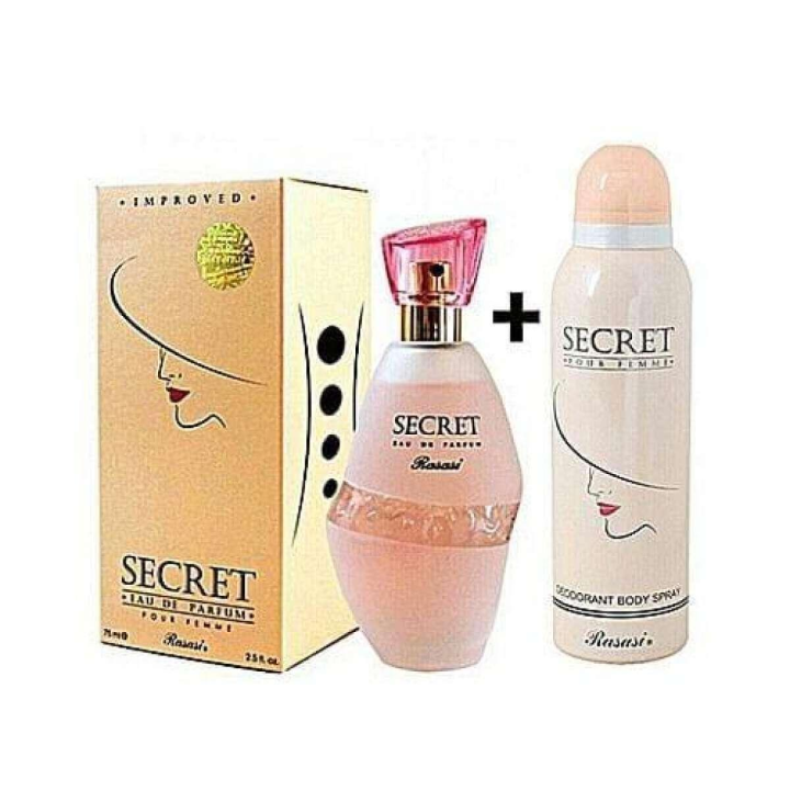 Pak Of 2 Secret Body Spray Secret Perfume A Fragrance For Women 100% ...