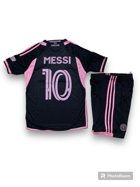 Orignal Messi Intermiami FC Home full kit for kids and adults ...