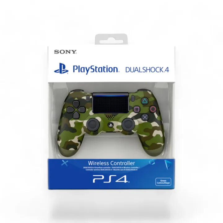 Sony DualShock 4 Wireless Controller for PlayStation 4 – Army ...