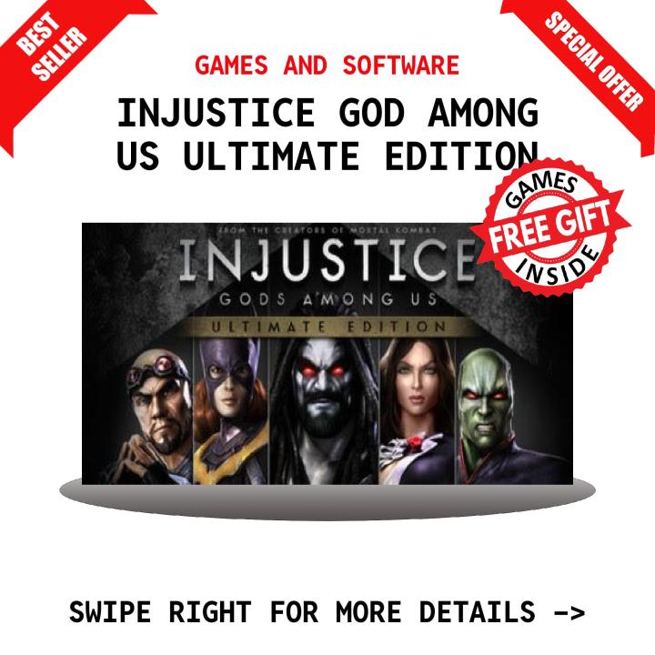 INJUSTICE GOD AMONG US ULTIMATE EDITION - PC Game - Easy Installation ...