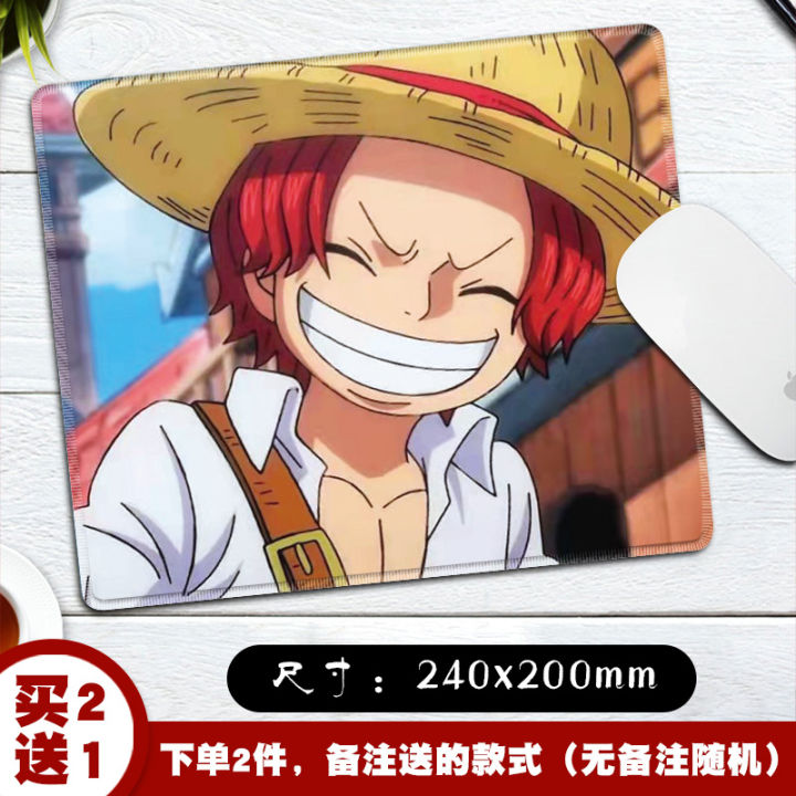 One Piece Mouse Pad Small Zoro Luffy Robin Shanks Sanji Ace Surrounding ...