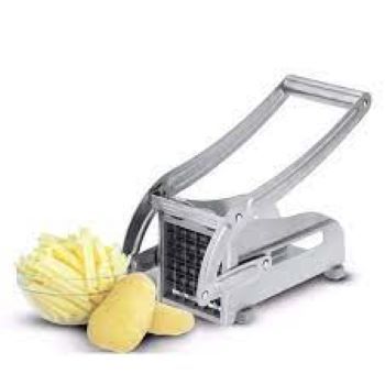 Potato Chipper Stainless Steel French Fries Chips Cutter with 2 Sizes ...