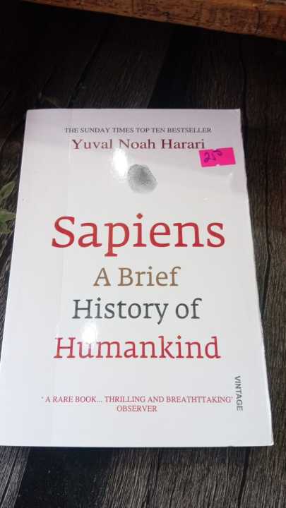 Sapiens by Yuval Noah Harari | A Brief History of Humankind Book | Daraz.pk