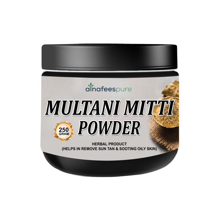 Multani Mitti Organic Multani Mud Fine Powder Face Pack Multani Matti ...