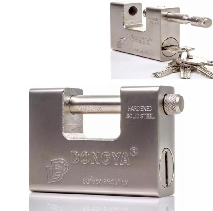heavy duty pad lock with 5 keys 94mm | Daraz.pk