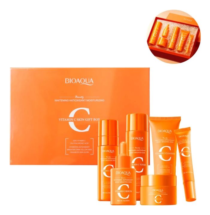 6in1 Vitamin C Facial Kit Skin Care Set | Daraz.pk