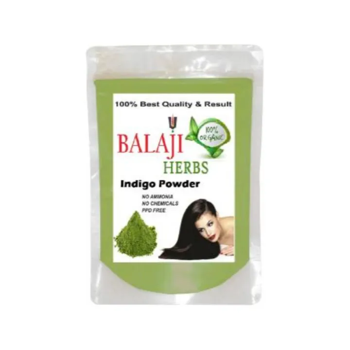 Indigo Herbal Hair & Beard Colour Powder 250GM | Daraz.pk