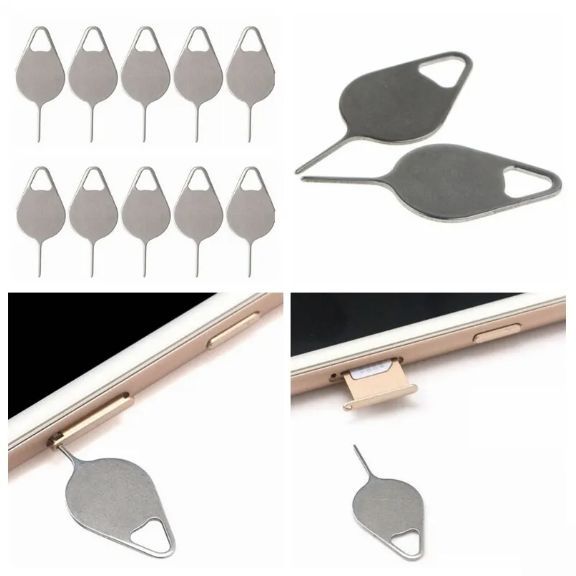 Sim Card Tray Remover Pin Mobiles SIM Ejector Pin Universal Pin Sim ...