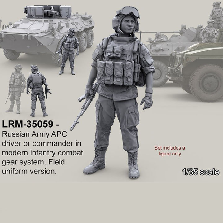 Wilder 1/35 resin soldier model modern military Russian tank commander ...