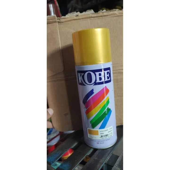 ZT - KOBE Spray Paint Colour - Pearl Gold | Daraz.pk