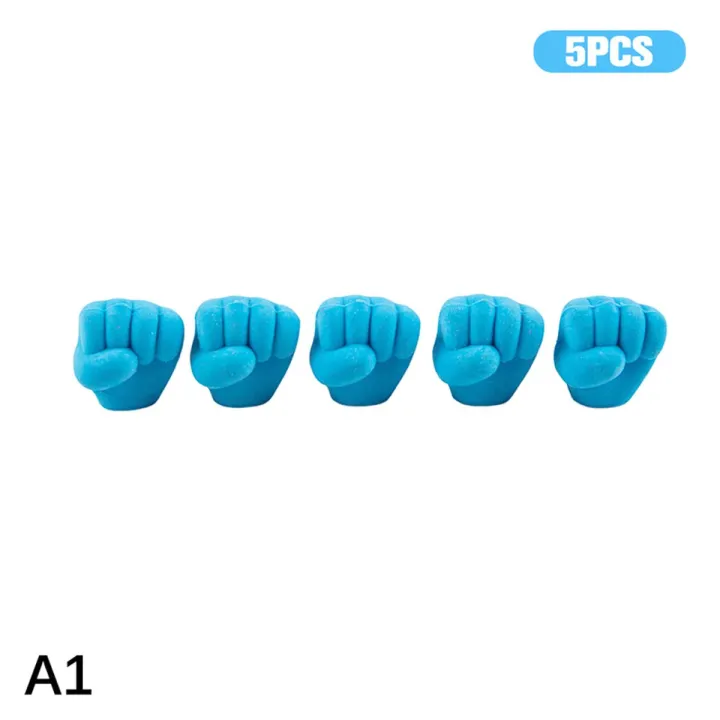 5pcs/lot Finger Gesture Eraser Pencil Top DIY Rubber Eraser Student ...