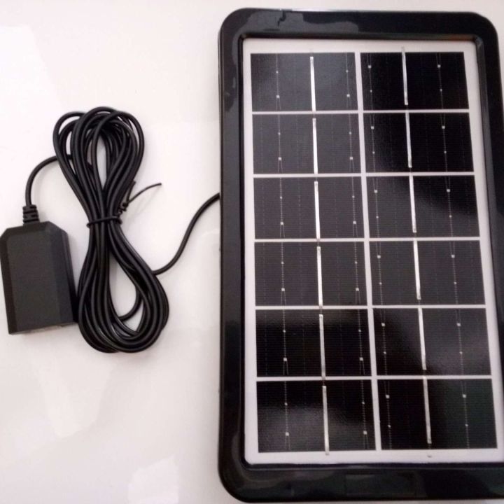 3W 6V Solar panel regulated 5V USB phone Battery Charger waterproof ...