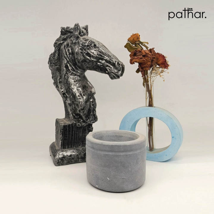 Raw Marble Table Planter | Daraz.pk