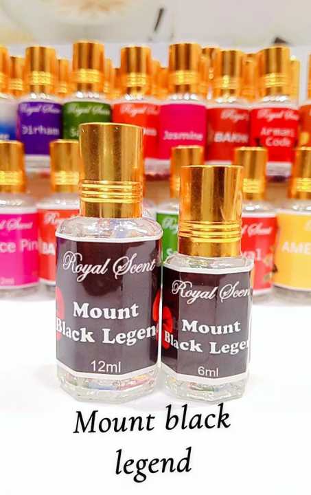 ATTAR | MOUNT BLACK LEGEND | PURE ATTAR | LONG LASTING | 3 ml 6 ML , 12 ...